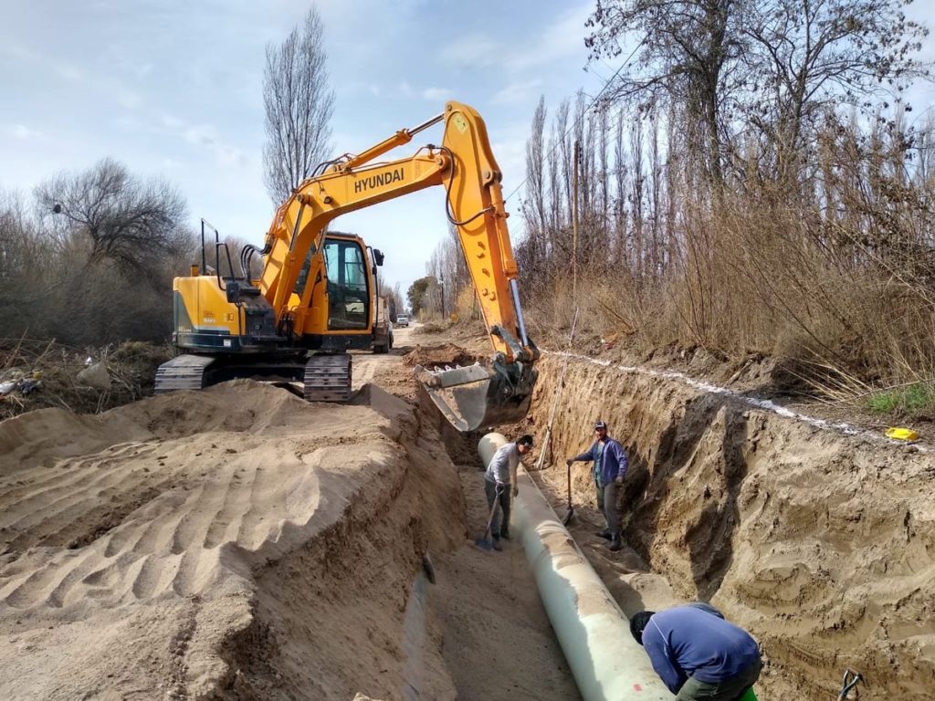 Comenzó el recambio del histórico acueducto que beneficiará a miles de ...